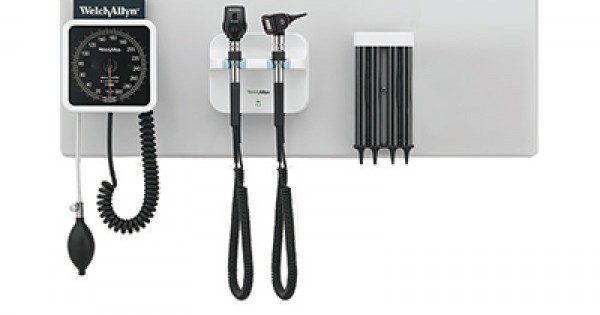 GS777 Elite Wall System with Coaxial Ophthalmoscope, Otoscope, Aneroid ...