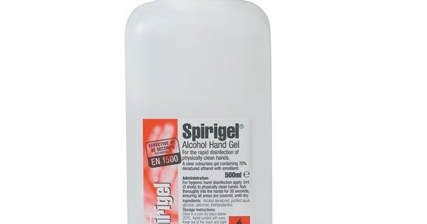 Spirigel With Integral Pump 500ml - MEDI-MOVE | Medical Supplies ...