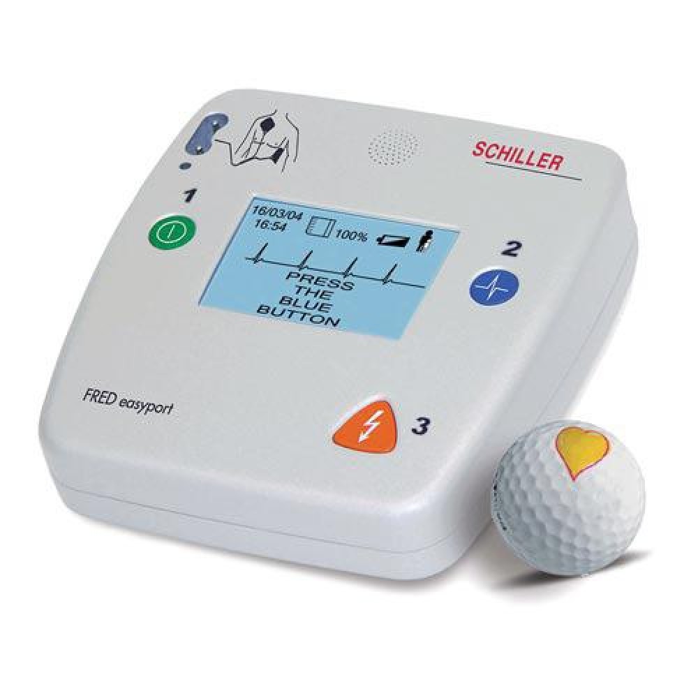 Schiller FRED easyport Defibrillator - Defibrillator - MEDI-MOVE ...