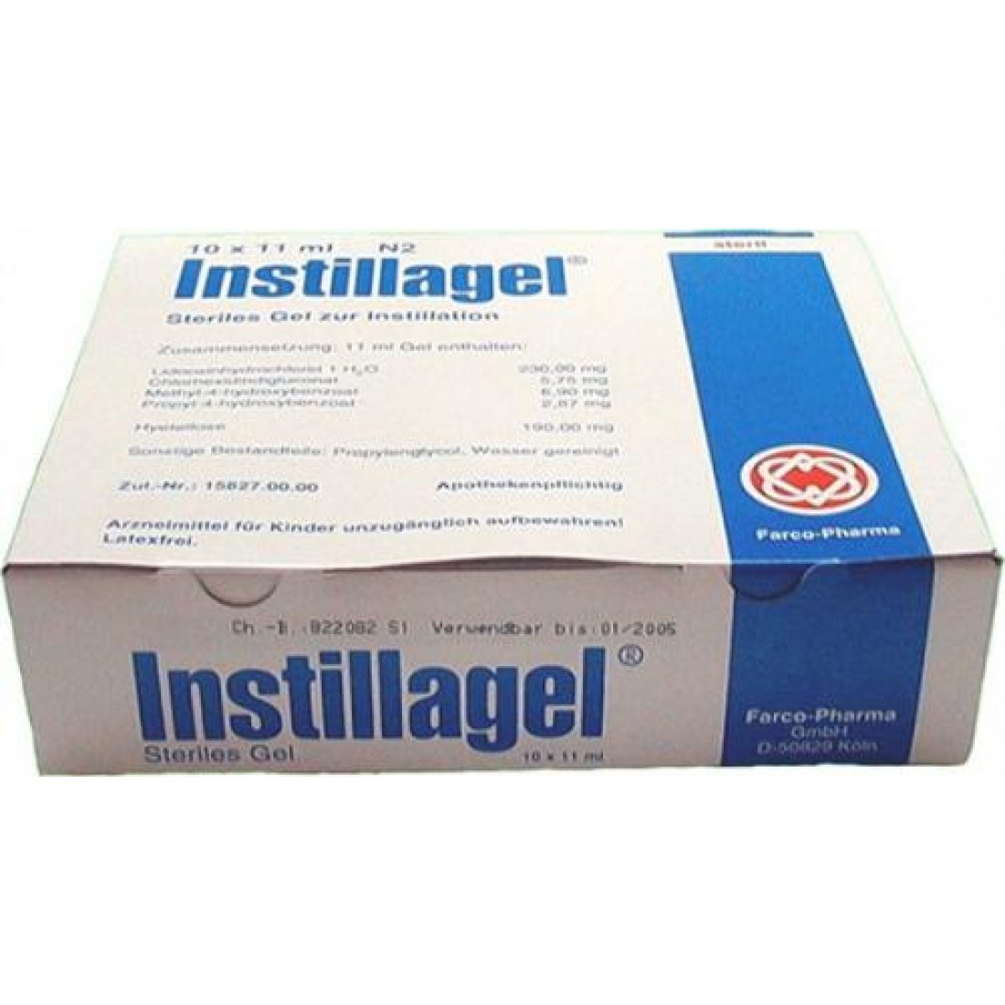Instillagel 11ml x 10 - MEDI-MOVE | Medical Supplies: Pharmaceuticals ...