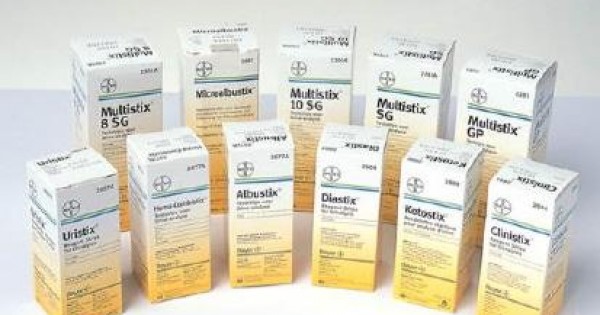 Labstix (100 strips in a bottle) - Urine Reagent Strips - MEDI-MOVE ...